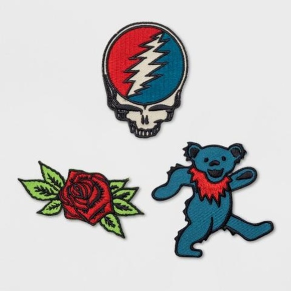 Junk Food Clothing | Accessories | 52 Junk Food Grateful Dead Patches ...